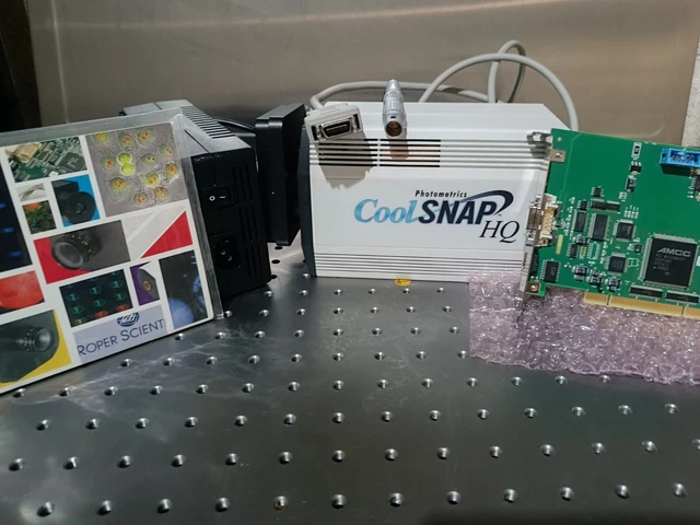CAMERA ROPER SCIENTIFIC Photometrics CoolSnap HQ + PCI Cards + Soft EUR ...