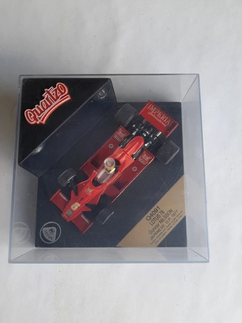 QUARTZO Q4091 LOTUS 78 FORD COSWORTH N°6 1977 Gunnar Nilsson GP JAPON F1 Formule EUR 32,00 ...