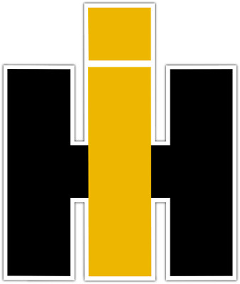 CASE IH TRACTOR International Harvester Logo Vinyl Sticker Decal Bumper ...