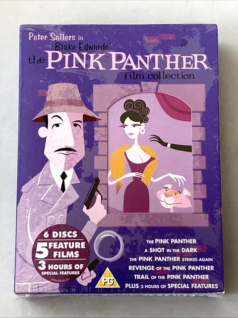 THE PINK PANTHER Film Collection DVD Box Set (Peter Sellers) New ...