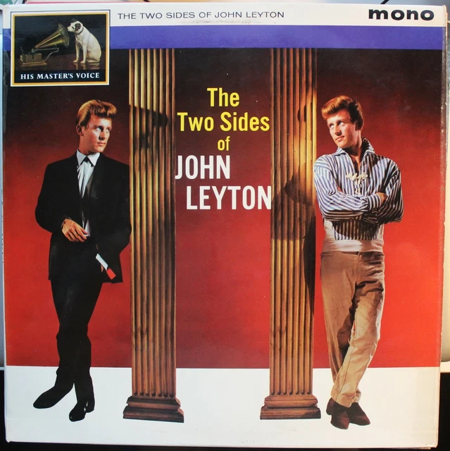 JOHN LEYTON THE Two Sides Of UK LP *Signed!* HMV CLP 1497 EX+/EX 1961 ...