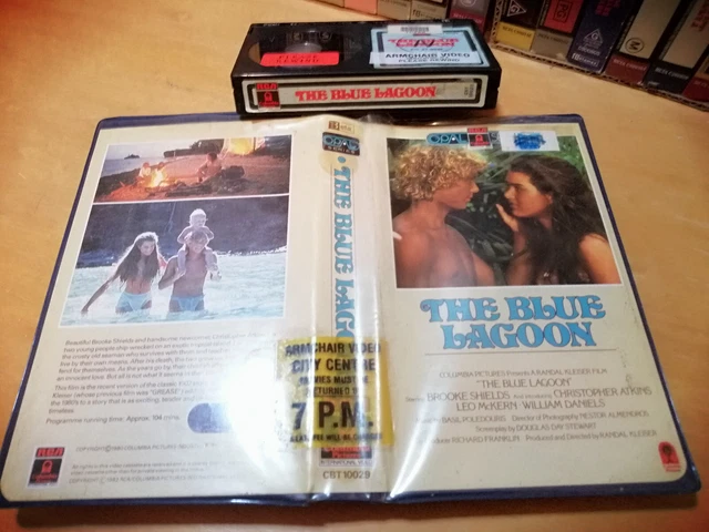 THE BLUE LAGOON (Brooke Shields) - 1980 RCA Opal Series BETAMAX - DRAMA ...