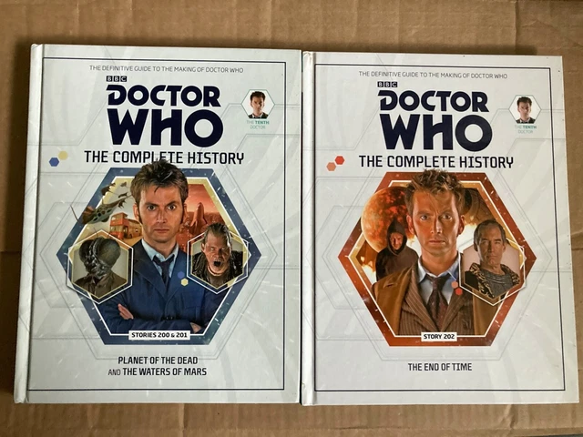 DOCTOR WHO COMPLETE History Hardback. David Tennant Stories 200 - 202 ...
