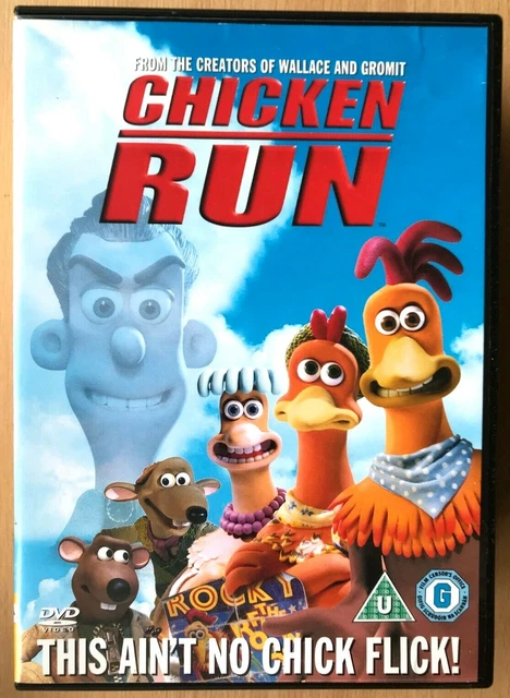 POULET RUN DVD 2000 Aardman Grand Escape Dessin Animé Fonctionnalité ...