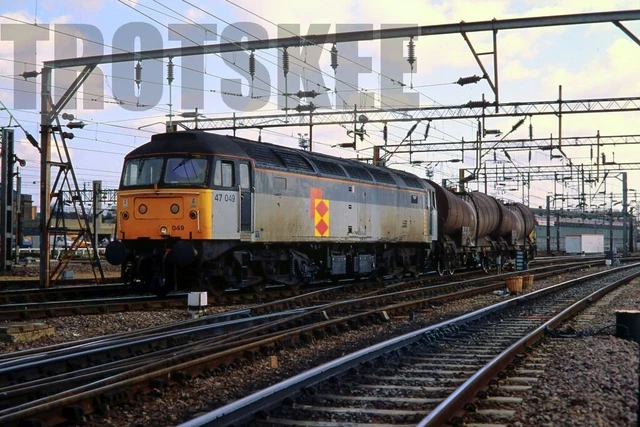 35MM SLIDE BR British Rail Diesel Loco 47049 Class 47 1993 Original £4.98 - PicClick UK