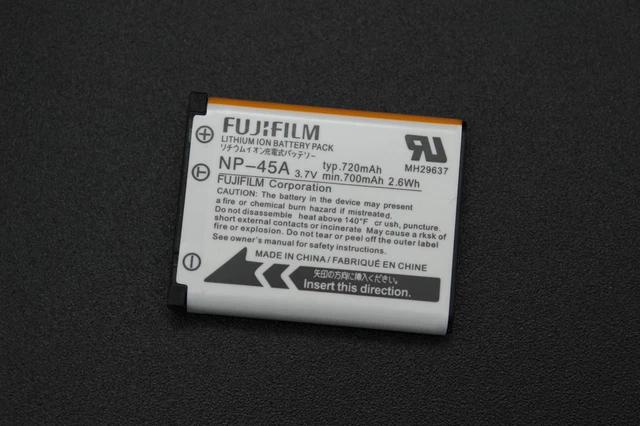 ORIGINAL FUJIFILM NP-45A LI-40B /42B Battery for XP10 XP11 J38 Z70 Z35 ...