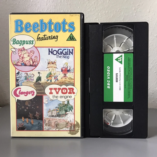 BEEBTOTS - BBC Vhs Video - Ivor The Engine + Bagpuss + Clangers ...