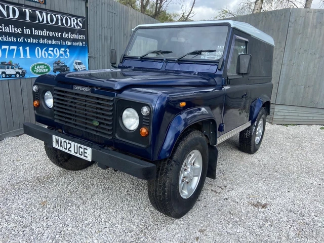 2002 LAND ROVER Defender 90 2.5 TD5 County Hard Top SUV SWB PANEL VAN Diesel Man £15,995.00 ...