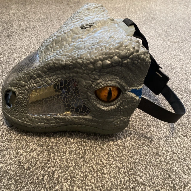 JURASSIC WORLD CHOMP N Roar Blue Velociraptor Dinosaur Electronic Sound ...