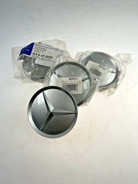 ORIGINAL MERCEDES 4* Radzierdeckel für Rad Nabenabdeckung A2014010225 ...