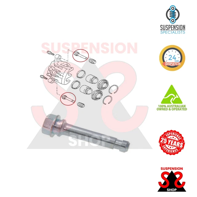 FRONT AXLE GUIDE Bolt, Slider Pin, Brake Caliper Suit TOYOTA HiAce / Commuter $27.96 - PicClick AU
