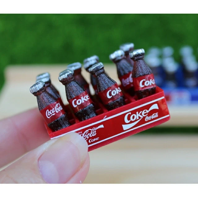 VINTAGE COKE BOTTLES Miniature Coca Cola Small Mini Bottle Collectibles ...