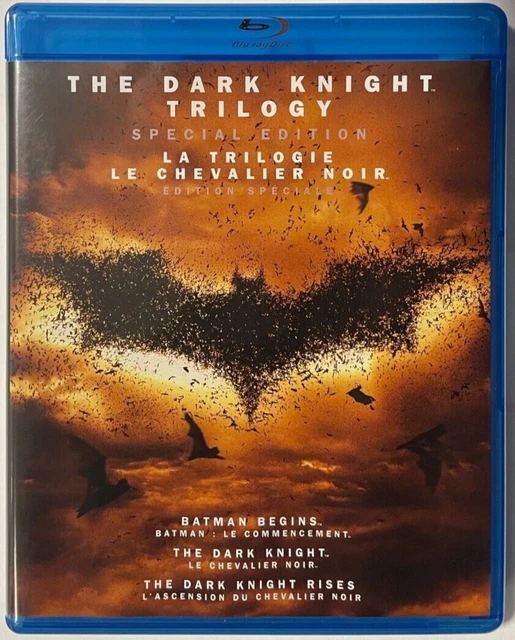 DARK KNIGHT TRILOGY (Blu-ray) - Batman - Christian Bale - Christopher Nolan $8.01 - PicClick CA