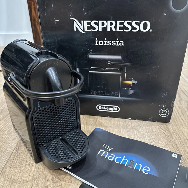 NESPRESSO INISSIA ESPRESSO machine, original box and paperwork $44.99 ...