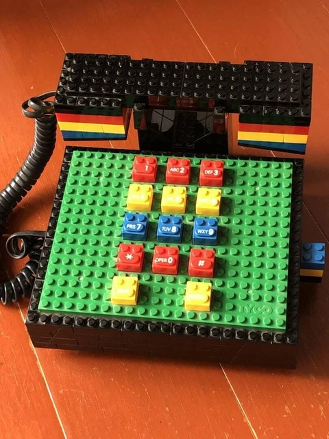 TYCO 80S VINTAGE Super Blocks Telephone LEGO £894.85 - PicClick UK