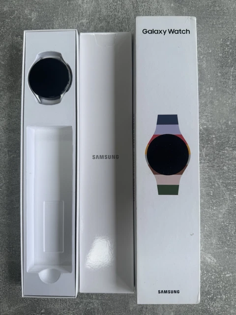 SAMSUNG GALAXY WATCH5 44Mm Smartwatch Aluminium Gps Sm-R910 Silver £79. ...