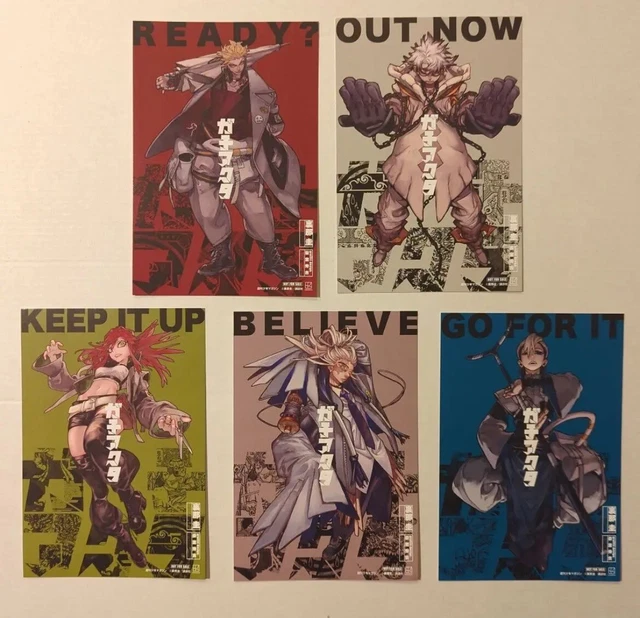 GACHI AKUTA GACHIAKUTA X TSUTAYA Limited Card Complete Set JAPAN £44.71 ...