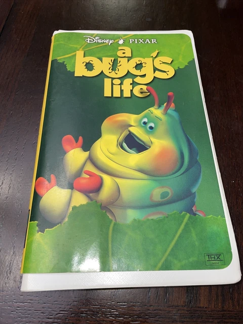 VINTAGE BLOCKBUSTER RENTAL VHS Tape of Disney Pixar a Bug's Life in ...