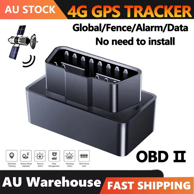 4G OBD2 GPS Tracker Real Time Vehicle Tracking Device OBD II Car Truck ...