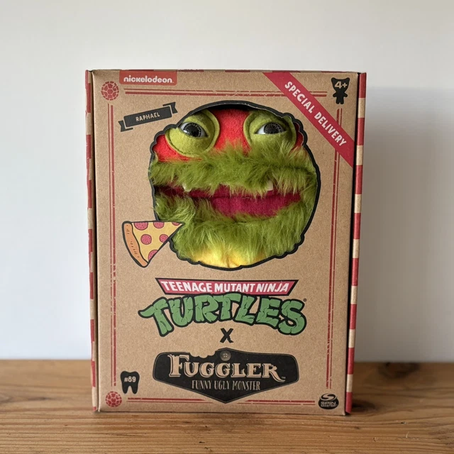 FUGGLER - TMNT - Raphael - Green Fur - HTF - Boxed - Addo Version £26. ...