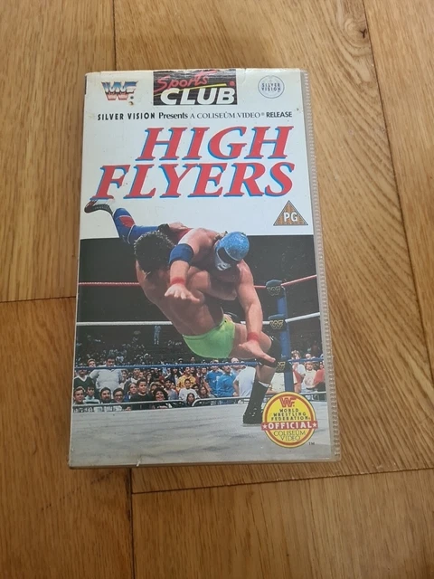 WWF WWE WCW High Flyers Vhs £2.50 - PicClick UK