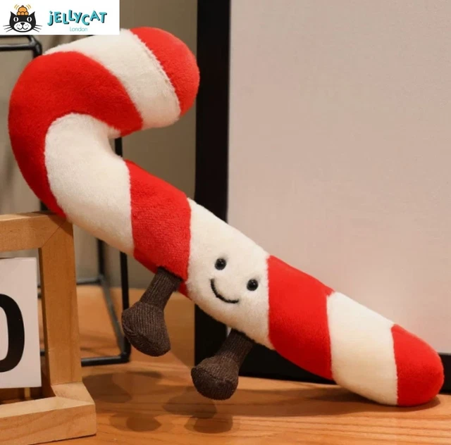 JELLYCAT AMUSEABLE CANDY Cane 35cm-BNWT+Bag, Festive Christmas Gift For ...