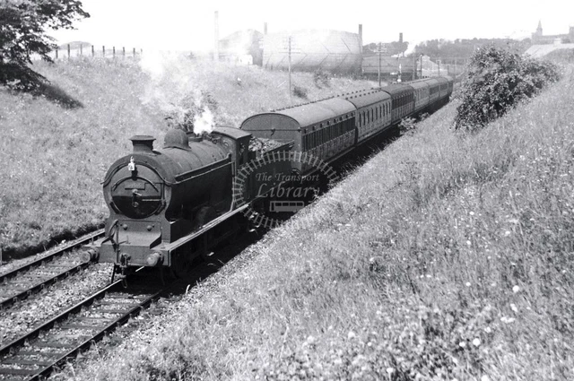 PHOTO BR BRITISH Railways Steam Locomotive Class J17 65502 Coldham Lane ...