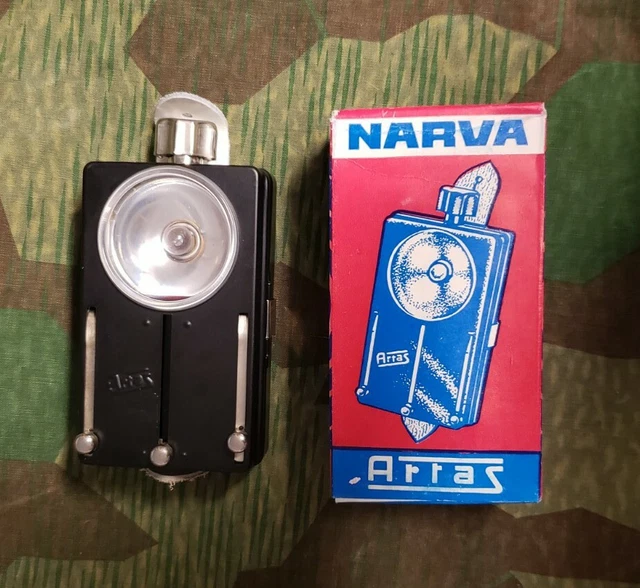EAST GERMAN DDR surplus Flashlight unissued Combloc vintage German ww2 ...