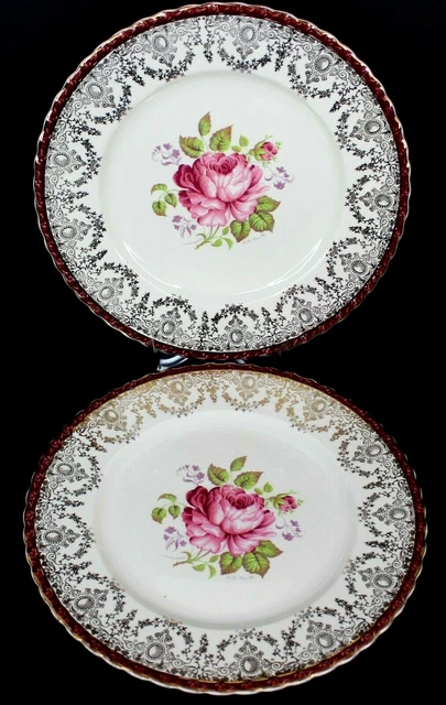 VINTAGE1930'S PRINCESS ELIZABETH Myott Staffordshire Dinner Plate Set ...