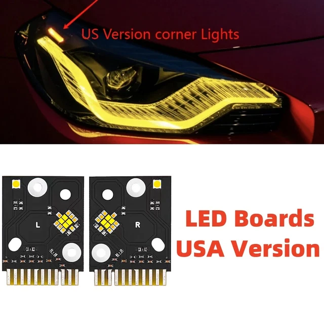 RED YELLOW ANGEL Eyes DRL Adaptive LED boards For BMW 2' G42 M2 G87 ...
