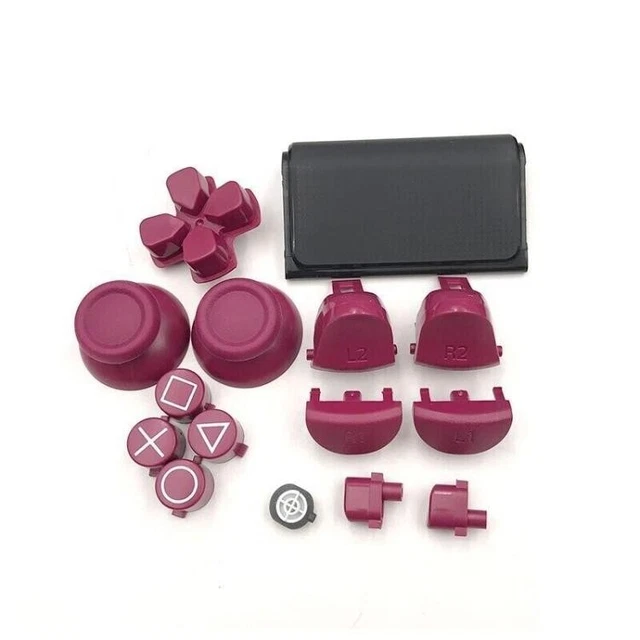 FOR PS4 PRO Slim Game Controller Full Set Button Replacement Kit JDM ...