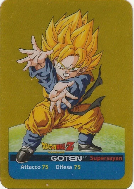 LAMINCARDS DRAGON BALL Z Edibas série or GOTEN N 22 DORATA EUR 2,98 ...
