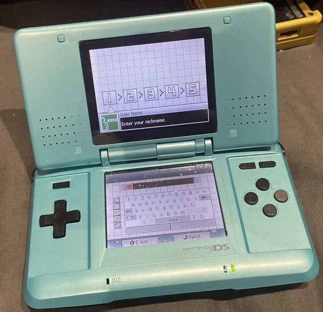 NINTENDO DS FIRST Gen Handheld Console (NTR-001) Blue - Working No ...