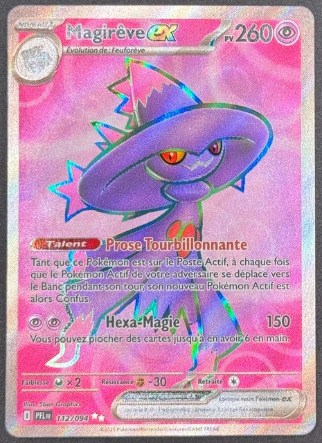 CARTE POKEMON MAGIREVE Ex 112/094 🇫🇷 Fr 🇫🇷 Flammes Fantasmagoriques EUR ...
