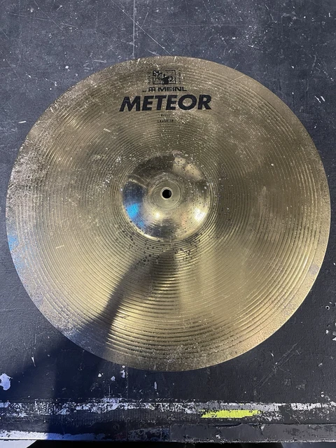 MEINL METEOR 18& Crash Cymbal Acoustic Drum Kit Set Symbol £19.99 ...