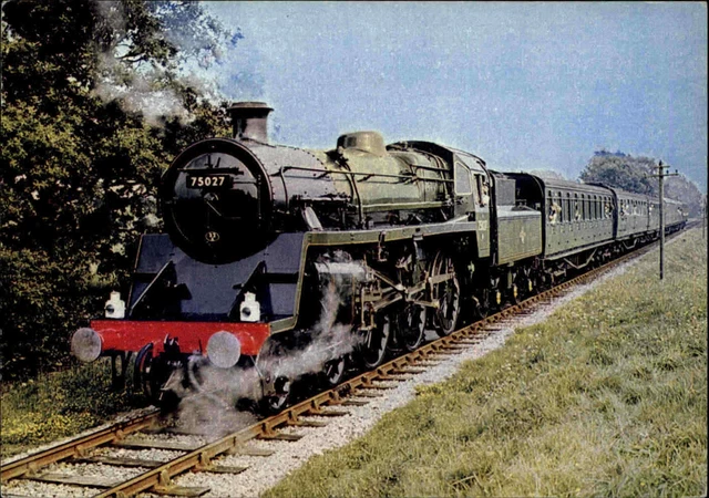 RAILWAY BRITISH RAILWAYS Locomotive Steam Locomotive Standard Class ...
