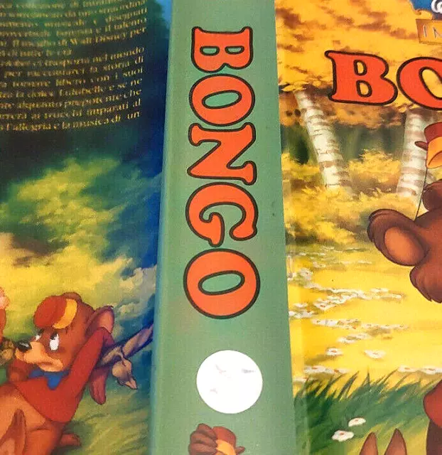 DISNEY CLASSIC BONGO The Amazing Circus Bear Big Box Ex Rental Italian ...