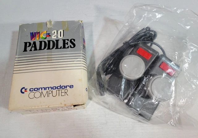 NEW VINTAGE PADDLE Controllers For Commodore Atari VIC-20 Computer ...