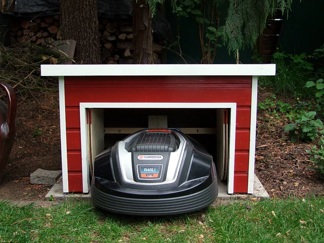 CONSTRUCTION PLAN - Garage automower with automatic door - absolutely ...