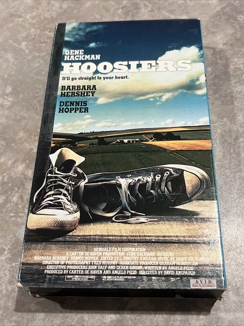 HOOSIERS (VHS, 1988) Gene Hackman, Barbara Hershey, Dennis Hopper £3.78 ...