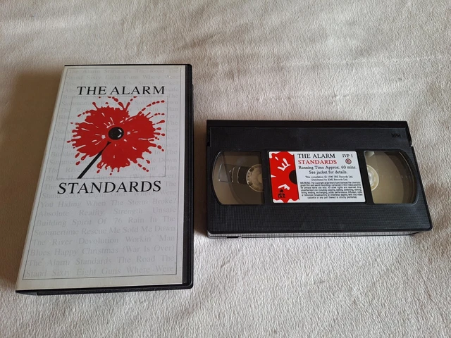 VHS VIDEO THE ALARM Standards Greatest Hits/Best Of EUR 34,04 - PicClick FR