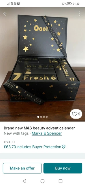 M&S 25 DAYS of Beautiful Advent Calendar 2025 New/Boxed £21.08 ...