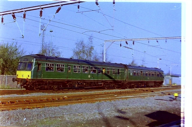 35MM RAILWAY COLOUR Negative Class 101 DMU at Stoke-on-Trent £2.54 ...