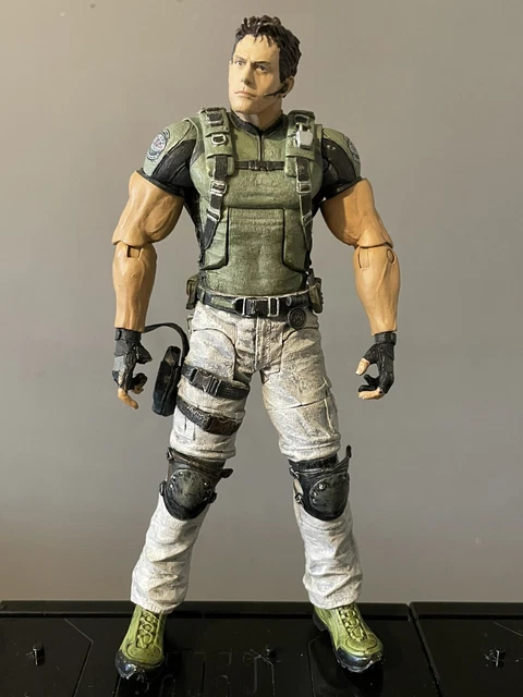 RESIDENT EVIL 5 Chris Redfield 7" Action Figure Neca - See Description ...