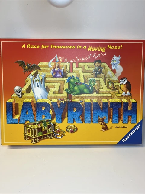 RAVENSBURGER LABYRINTH FAMILY Board Game - Complete & Genuine - Good ...