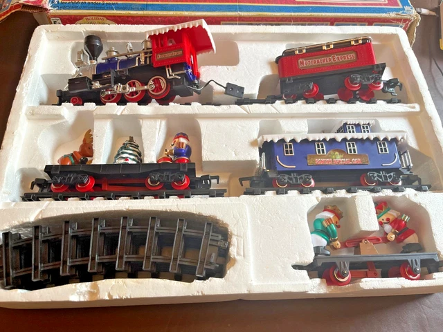 CHRISTMAS TRAIN SET 0 gauge O £42.00 - PicClick UK