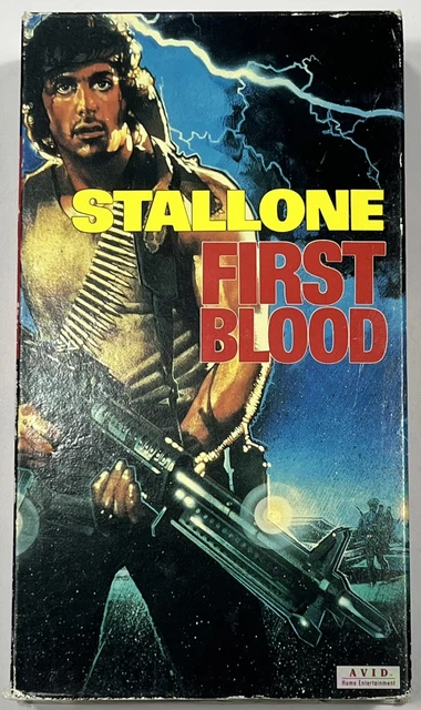 RAMBO: FIRST BLOOD - VHS Tape 1995 - Sylvester Stallone - Carolco Home Video £4.83 - PicClick UK