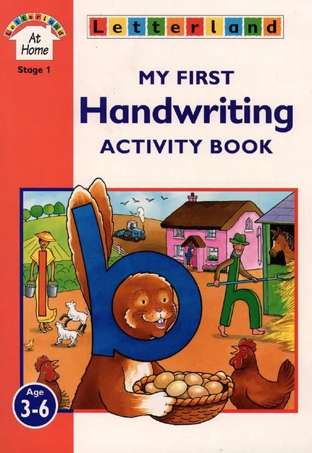 MY FIRST HANDWRITING Activity Book (Letterland At Home Stage 1 ...