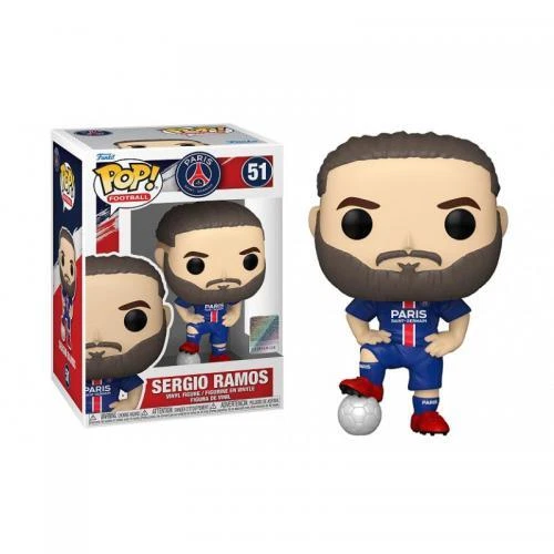 PARIS SAINT GERMAIN Psg Sergio Ramos Pop Football #51 Vinyl Figurine ...