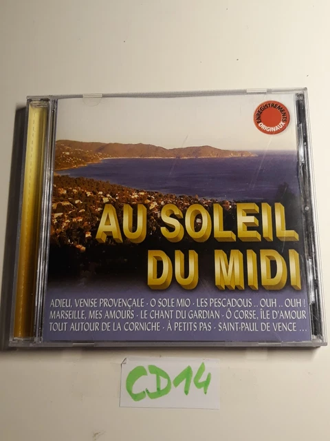 AU SOLEIL DU Midi : CD 18 Titres Enregistrements originaux ...